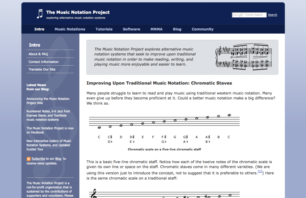 Website and Wiki Revision (Now Powered by WordPress) | Blog | The Music ...
